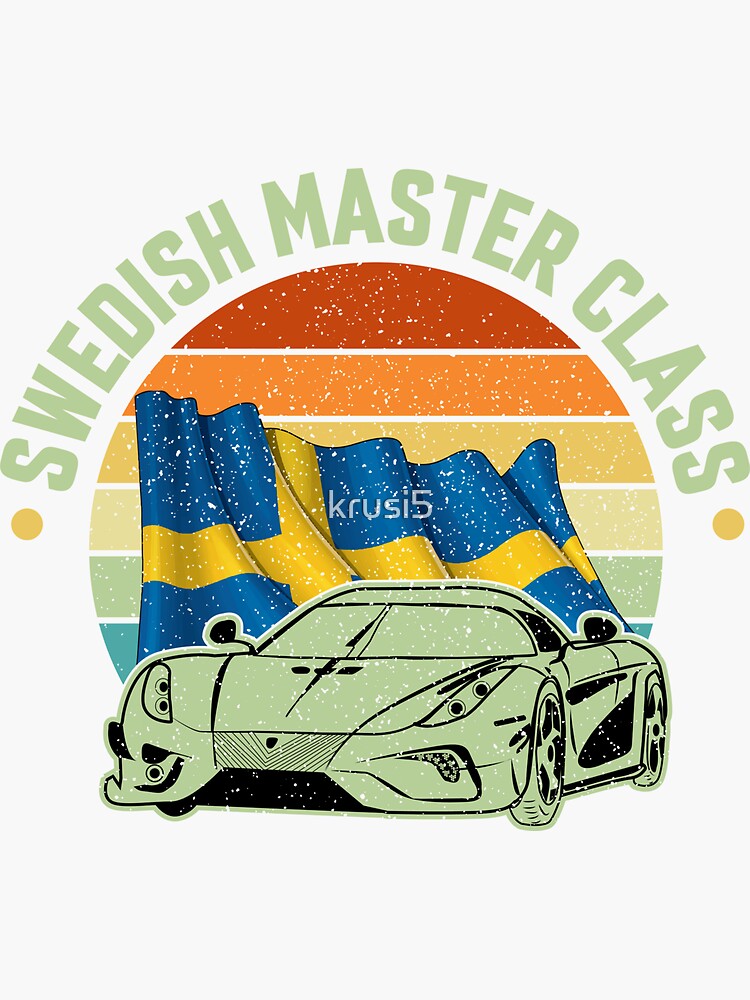 "Koenigsegg agera" Sticker for Sale by krusi5 | Redbubble