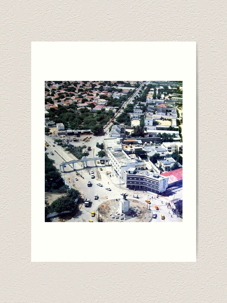 "KM4 Mogadishu Somalia before war" Art Print for Sale by VintageSomalia ...
