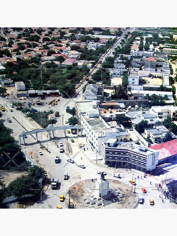 "Km4, Mogadishu Somalia before war" Sticker by VintageSomalia | Redbubble