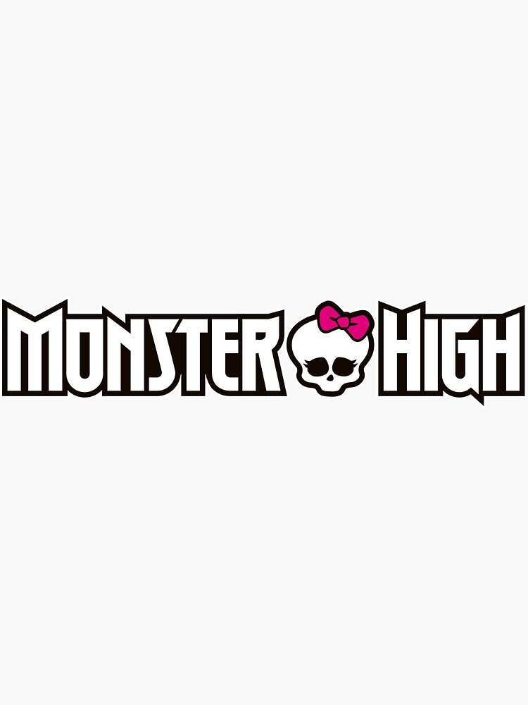 "Special Edition Monster High Cute Skull Design" Sticker for Sale by ...
