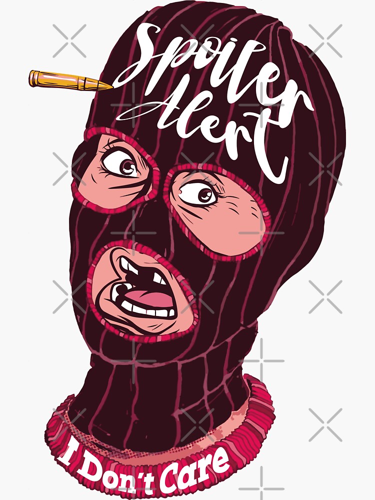 "Spoiler Alert" Sticker for Sale by LookiStudio | Redbubble