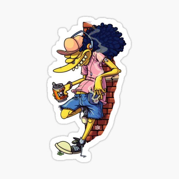 "Otto Mann" Sticker for Sale by EmineBehrens | Redbubble