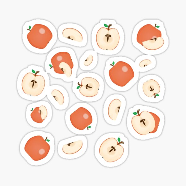 " fruits stickers,appel stickers" Sticker for Sale by boci9 | Redbubble