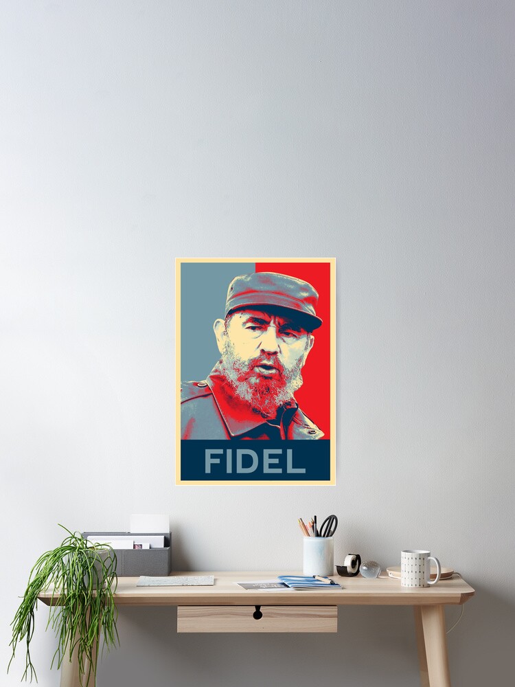 "Fidel Castro Hope Poster" Poster for Sale by Blok45 | Redbubble