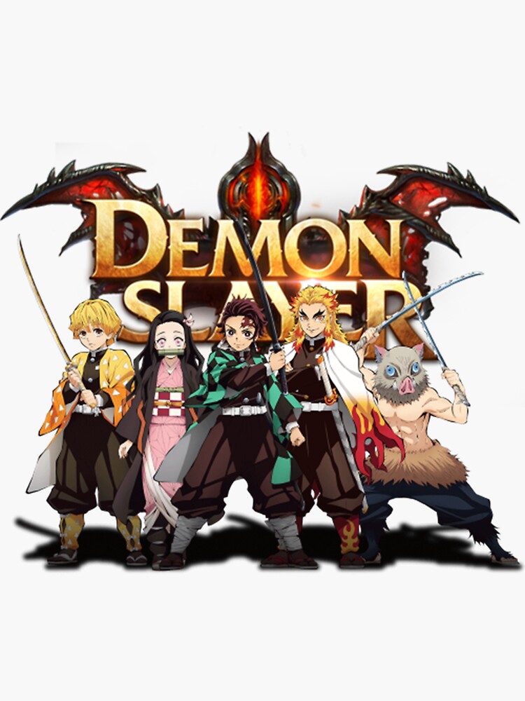 "demon slayer - dragon" Sticker by lekimnn | Redbubble