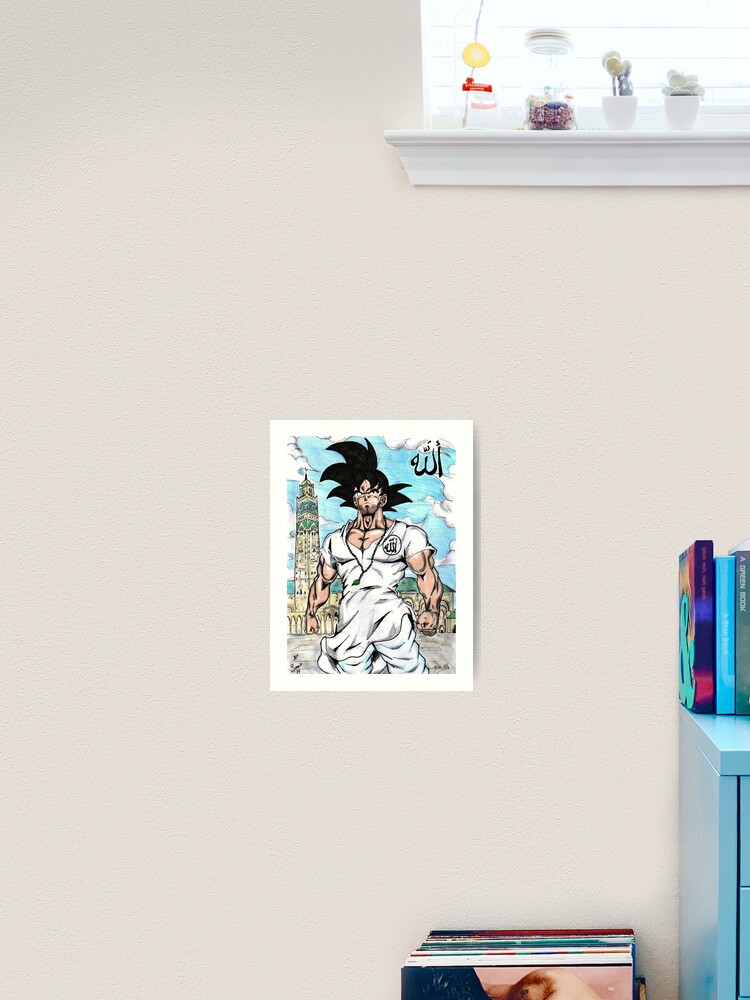 "Halal Goku" Art Print for Sale by Lamau | Redbubble