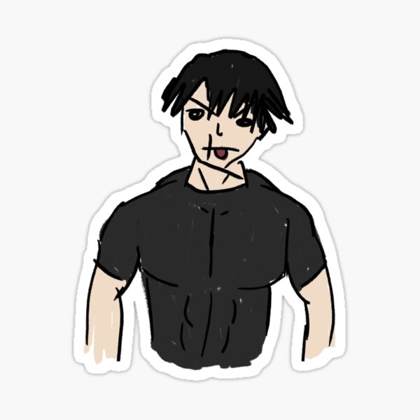 "Toji" Sticker by TheEmonadeStand | Redbubble