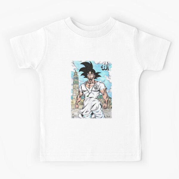 "Halal Goku" Kids T-Shirt for Sale by Lamau | Redbubble