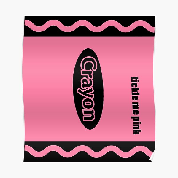 "Pink Crayon Box Party Group Costume" Poster for Sale by Samartsify ...