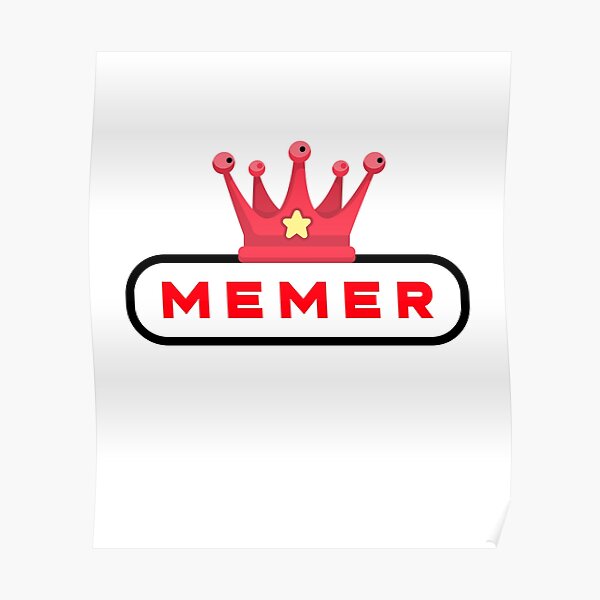 "Certified Memer" Poster by RetroJet | Redbubble