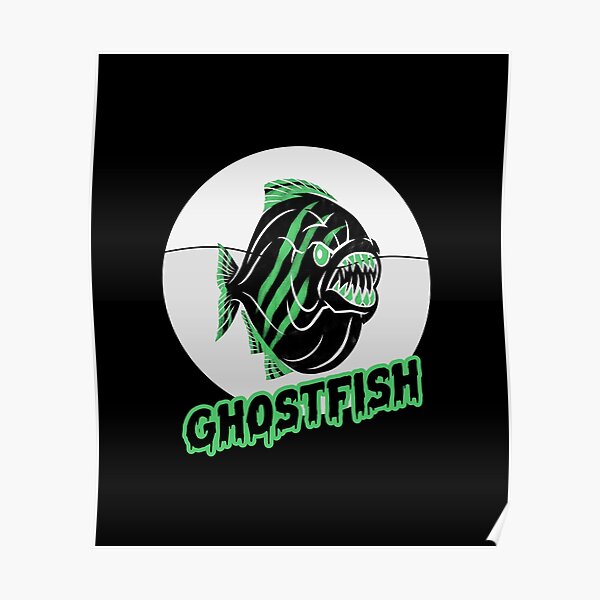 "GHOSTFISH, Freshwater Fish, Fish Art." Poster for Sale by WDesigner1 ...