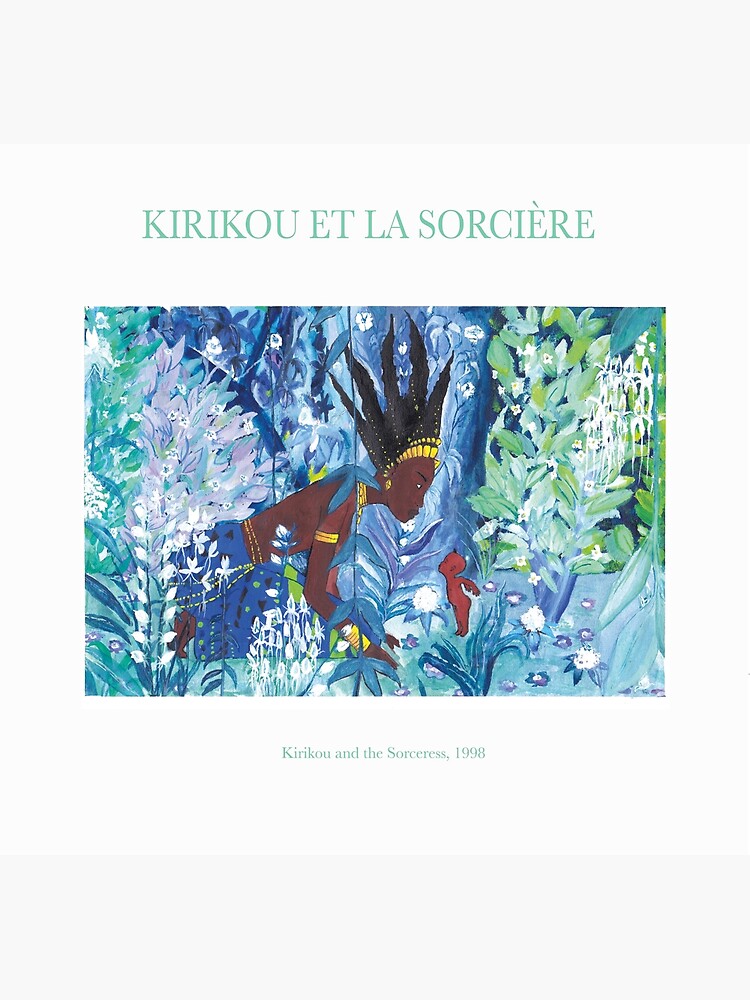 Poster « Kirikou et la sorcière - Fanart Paysage Fleurs Afrique », par ...