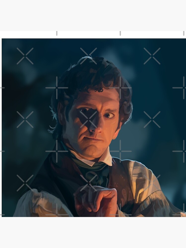 "BBC Ghosts - Thomas Thorne Painting" Pin for Sale by Quixilvrr | Redbubble