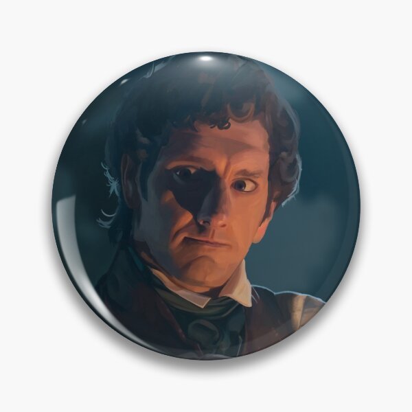 "BBC Ghosts - Thomas Thorne Painting" Pin for Sale by Quixilvrr | Redbubble