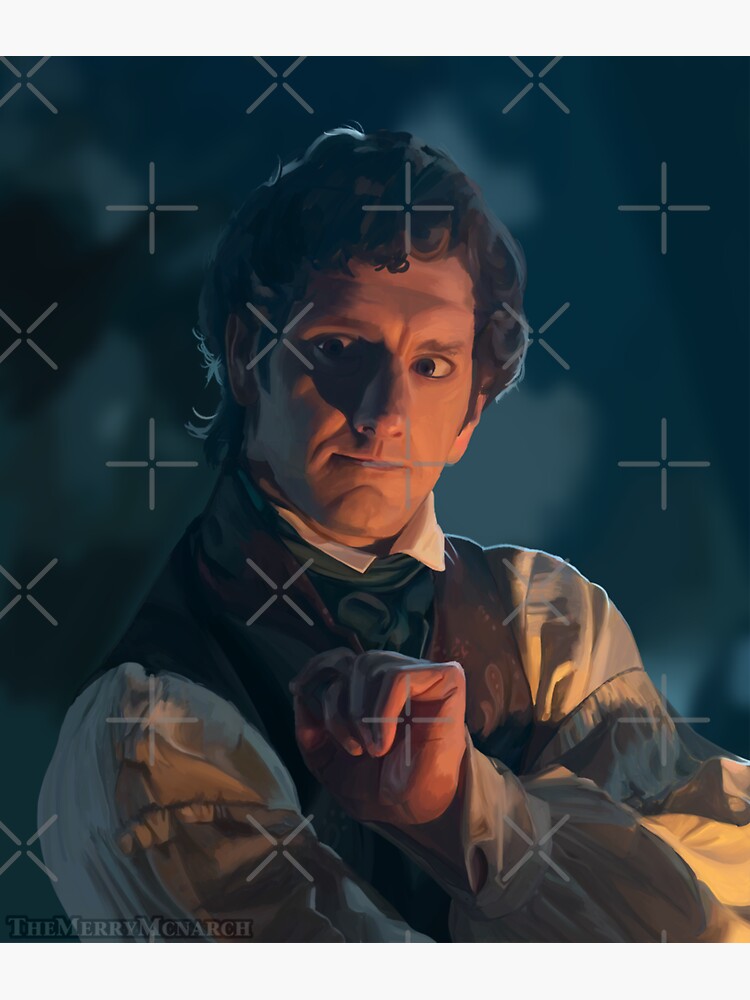 "BBC Ghosts - Thomas Thorne Painting" Sticker for Sale by Quixilvrr ...