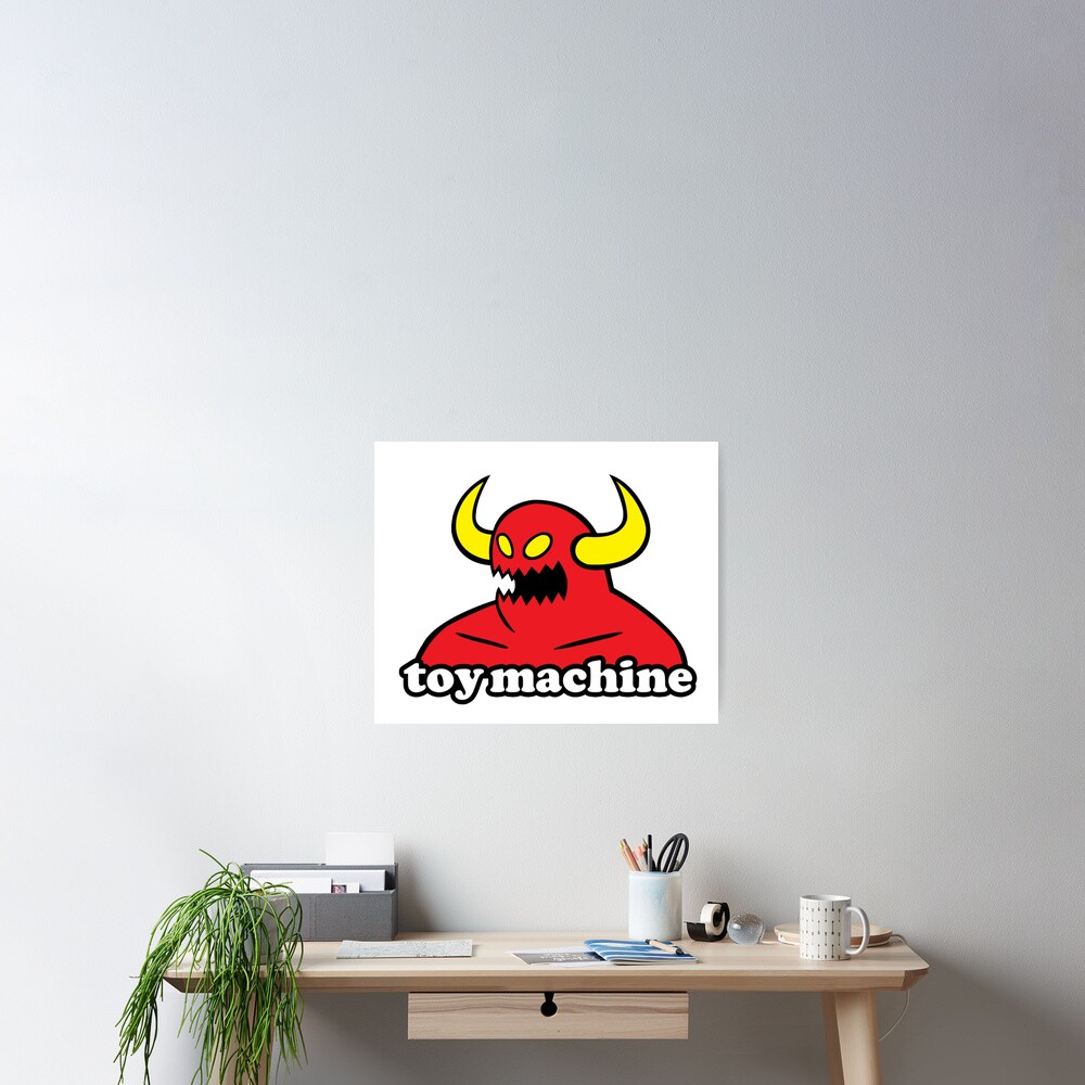 "Toy Machine Logo" Poster for Sale by Moparv8 | Redbubble