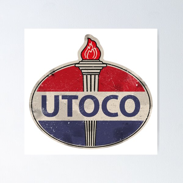 Vintage Gas Station Logo