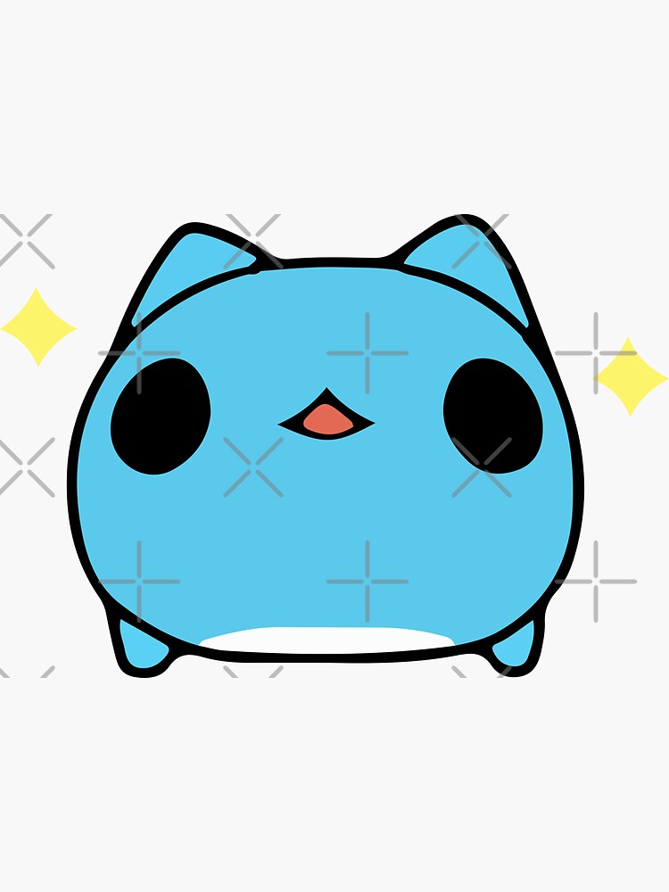 "Comic Cat, Bugcat Capoo, bug cat" Sticker for Sale by dev-ilyass ...