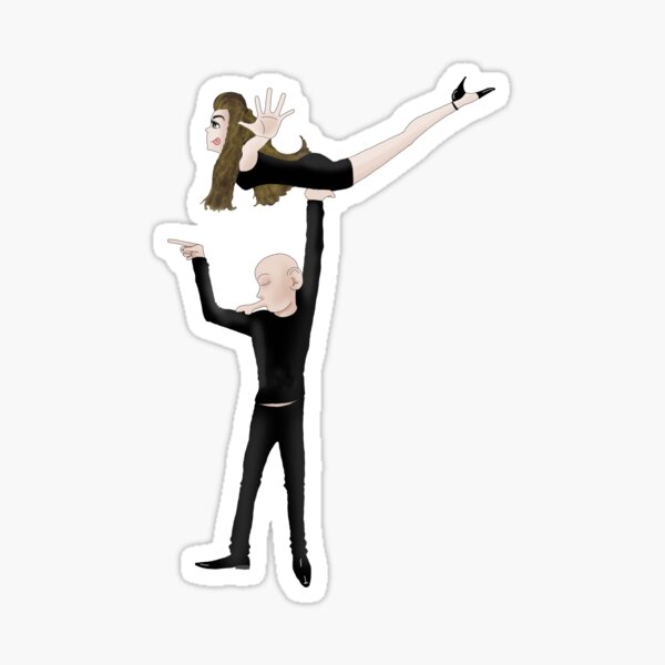 "best dancers" Sticker for Sale by dgowen | Redbubble