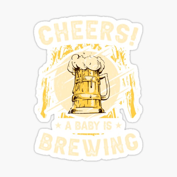 "Brewing Funny Beer brewing Motive" Sticker for Sale by THaDesign ...