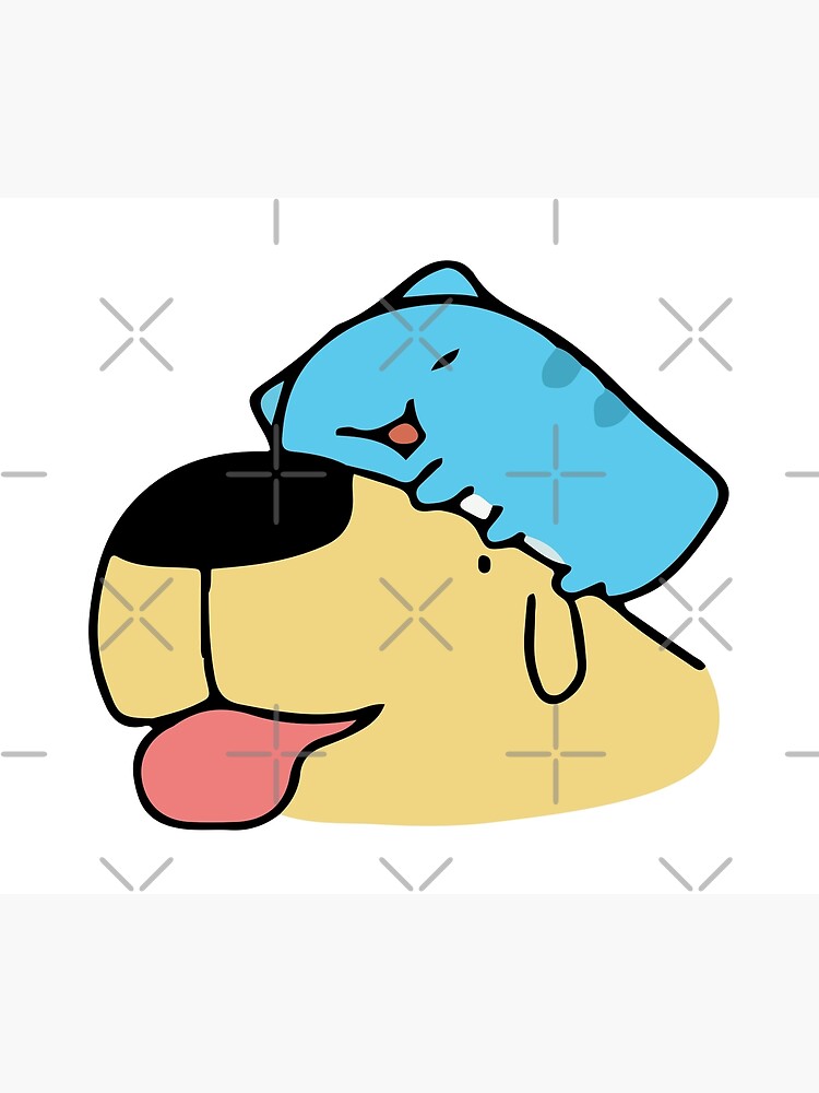 Impression photo « Chien de chat de bande dessinée, Bugcat Capoo, chat d'insecte », par dev ...