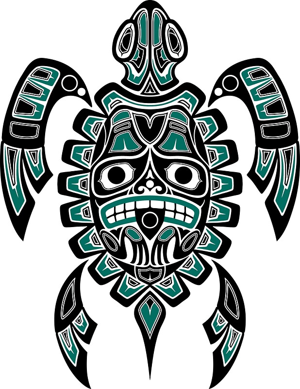 Chippewa Native American Turtle Symbol