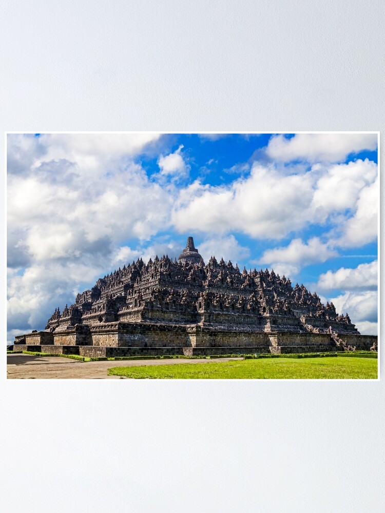 "Borobudur." Poster by bulljup | Redbubble