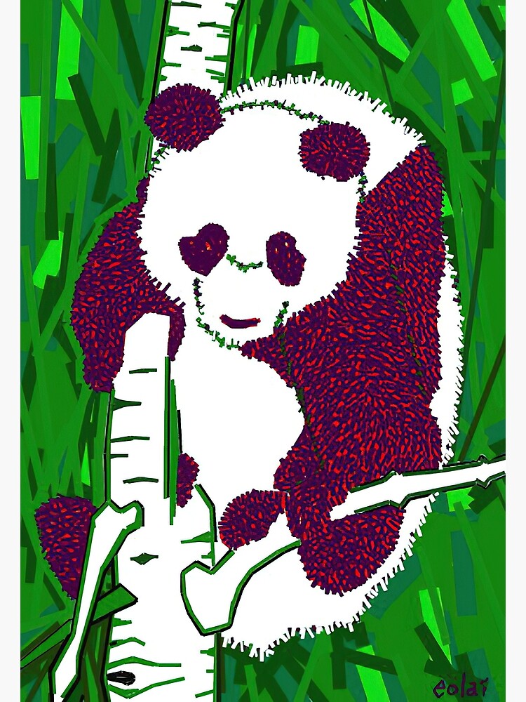"Panda VI" Poster for Sale by eolai | Redbubble