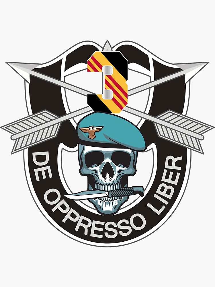 "3rd Special Forces Group (3rd SFG) De Oppresso Liber - Gift for ...