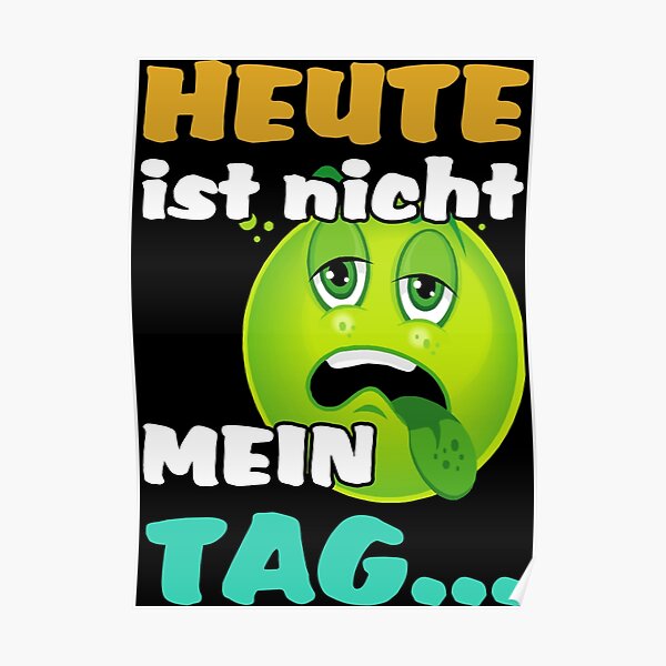 "Today is not my day Monday" Poster for Sale by BlackLions63 | Redbubble