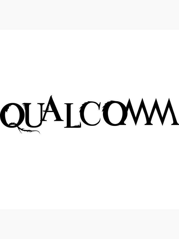 "Qualcomm logo" Poster for Sale by CasperX | Redbubble