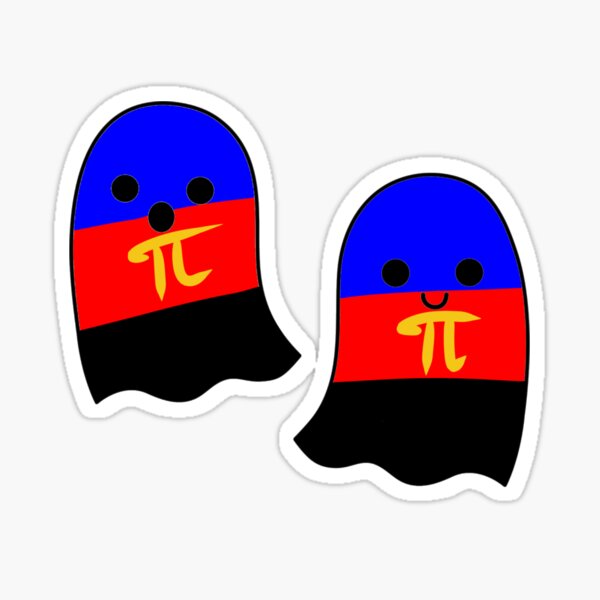 "Polyamorous Ghosts" Sticker for Sale by Lilyanna13 | Redbubble