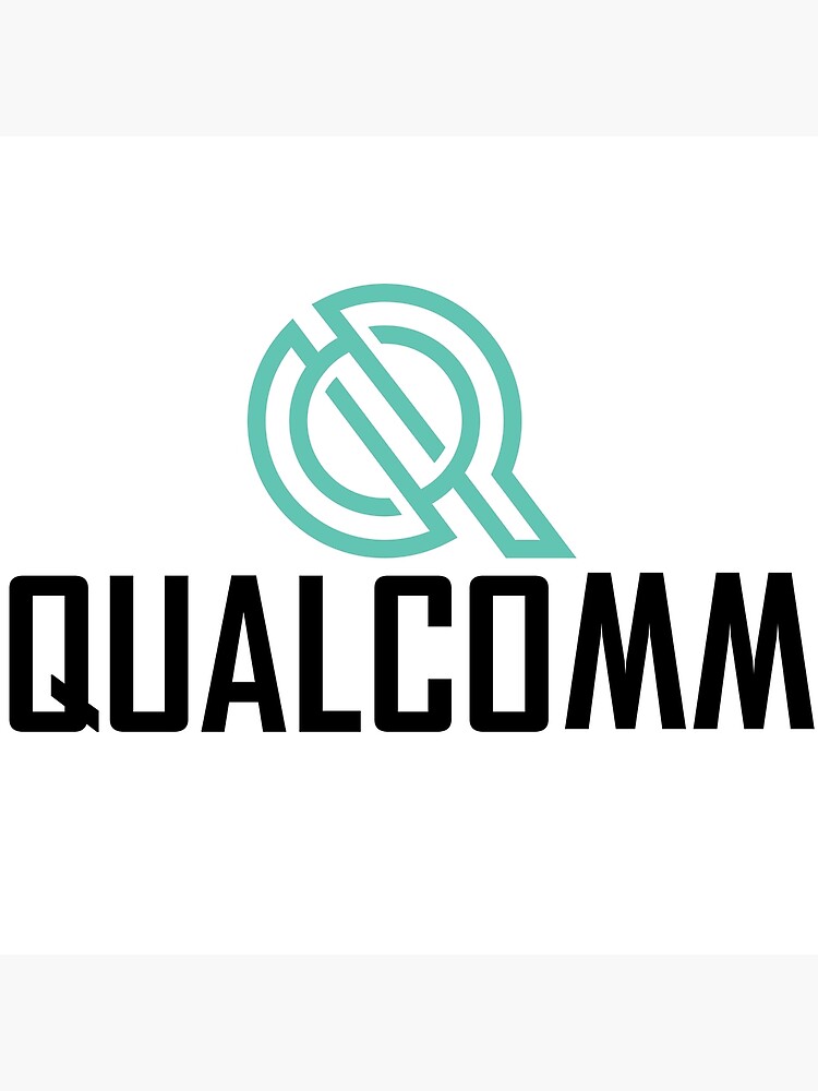"Qualcomm logo" Poster for Sale by CasperX | Redbubble