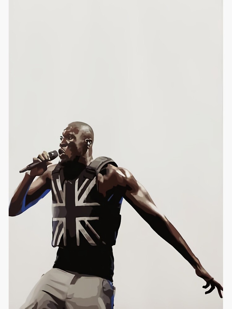 "Stormzy poster" Sticker for Sale by SweetHoneyPict | Redbubble