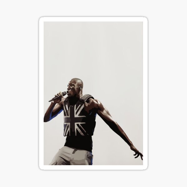 "Stormzy poster" Sticker for Sale by SweetHoneyPict | Redbubble