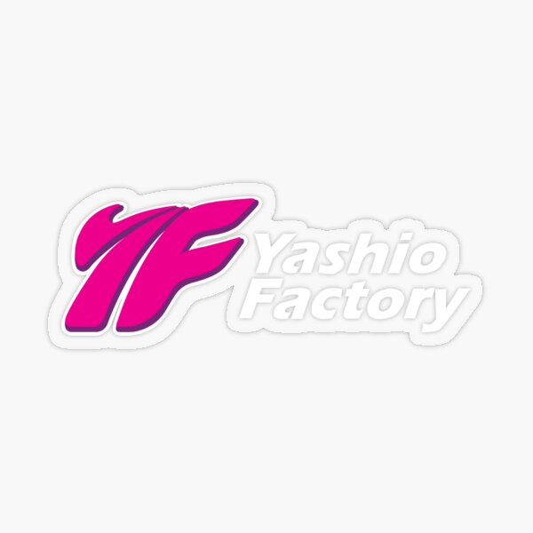 "Yashio Factory " Sticker for Sale by JDMShop | Redbubble