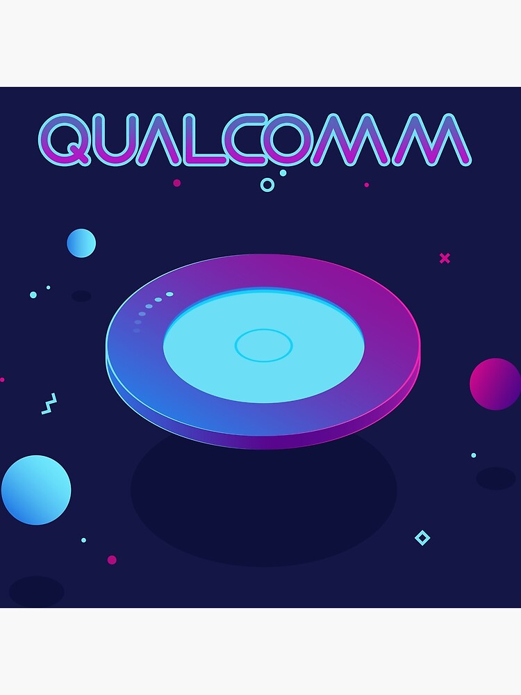 "best qualcomm logo" Poster for Sale by Zouhairm | Redbubble