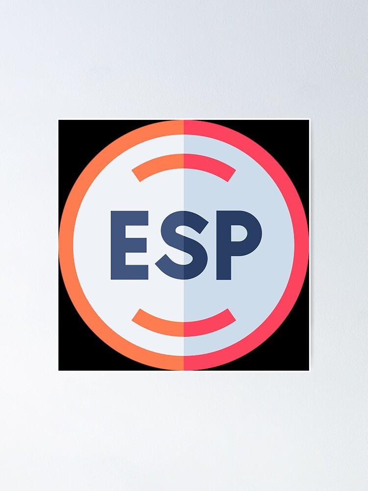 "Esp " Poster by bspitella5 | Redbubble