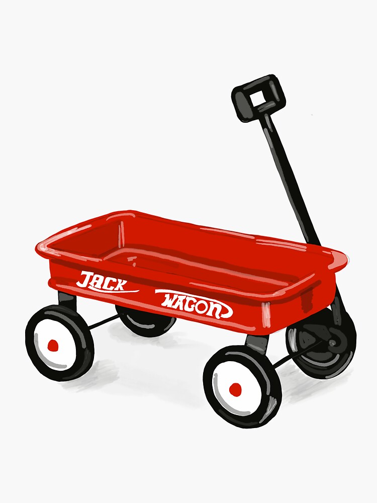 "Jackwagon" Sticker for Sale by mamacj | Redbubble