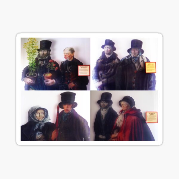 "Characters from the Colonies" Sticker for Sale by blossom | Redbubble