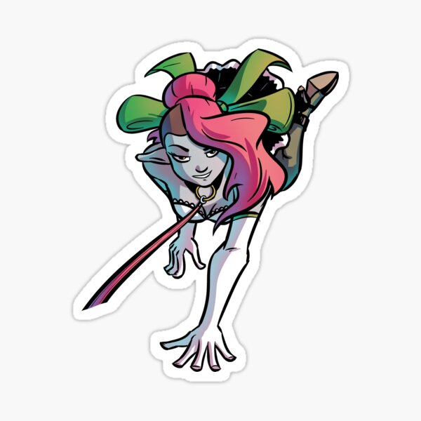 "Gwen, At Your Service" Sticker for Sale by joshulrich | Redbubble