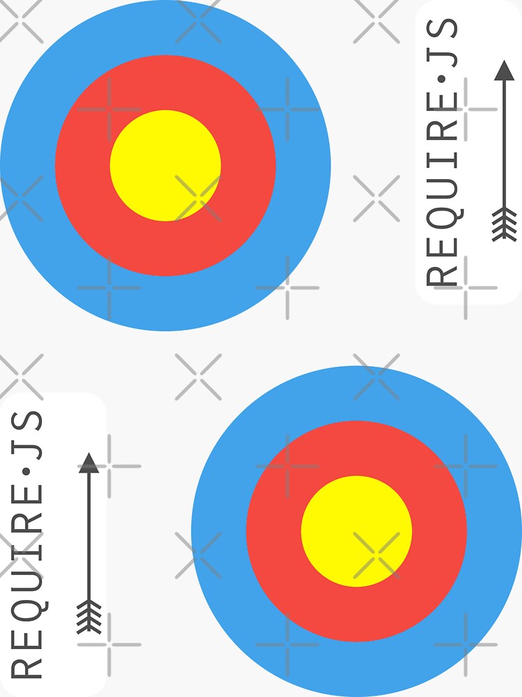 "RequireJS­" Sticker by valey | Redbubble