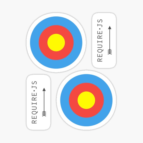 "RequireJS­" Sticker by valey | Redbubble