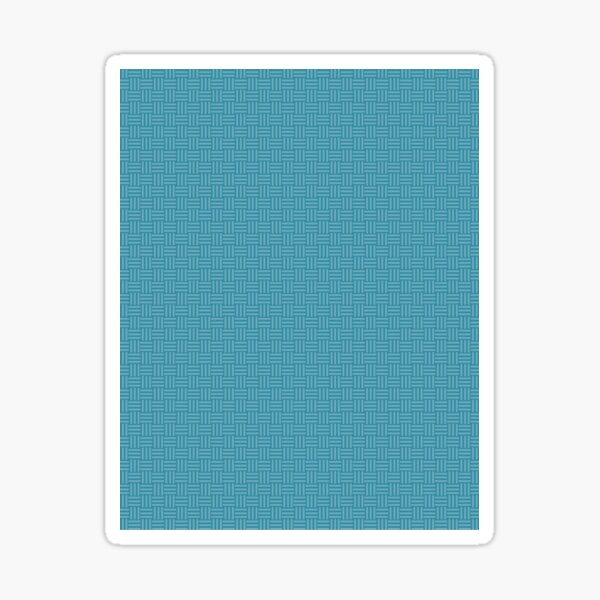 "Cute Dark Turquoise Blue Mat Designs" Sticker by chiaroleii | Redbubble