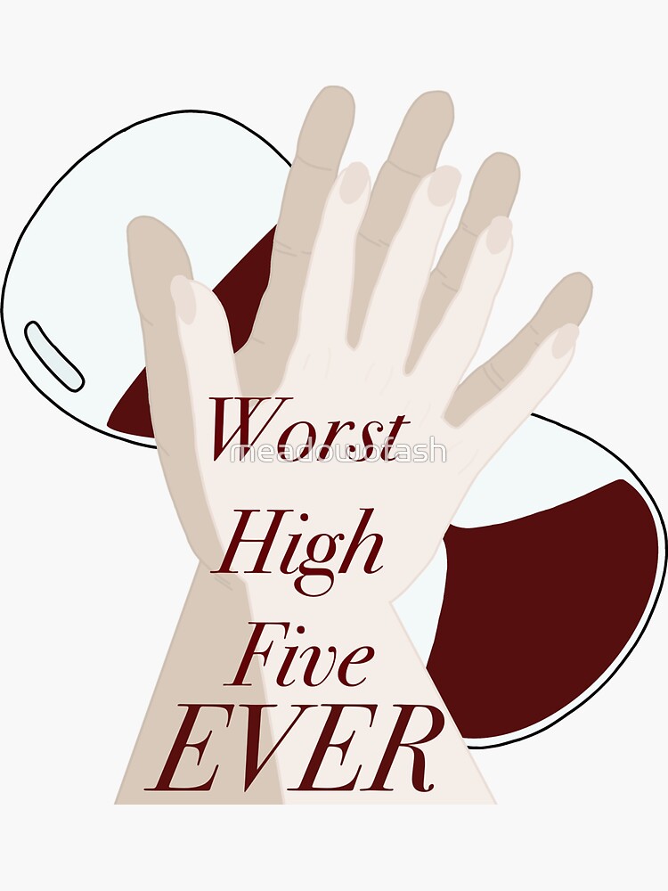 "Worst High Five Ever- Bree Tanner" Sticker for Sale by meadowofash ...