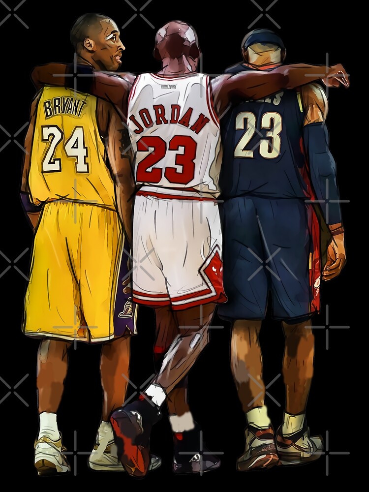 "Big Three Goat Basketball All Time" Poster for Sale by vanlanhPro ...