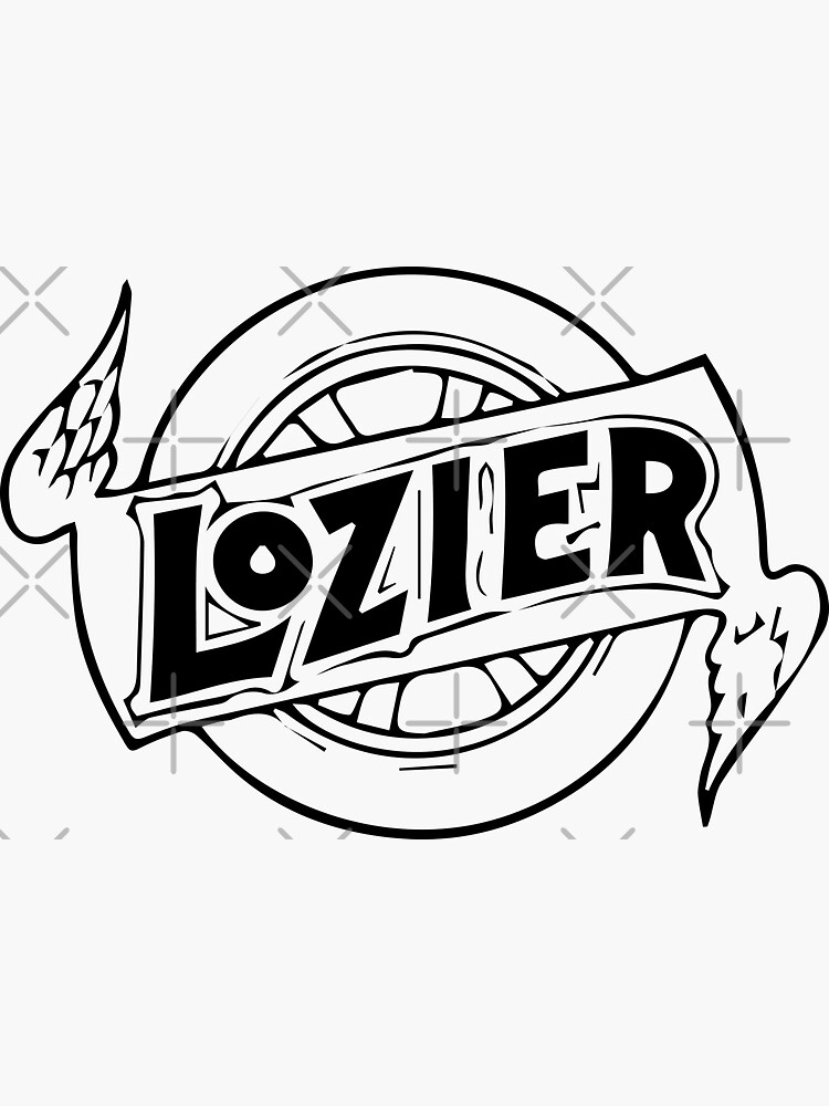 Pegatina «Logotipo de Lozier Motor Company of New York City 1906» de ...