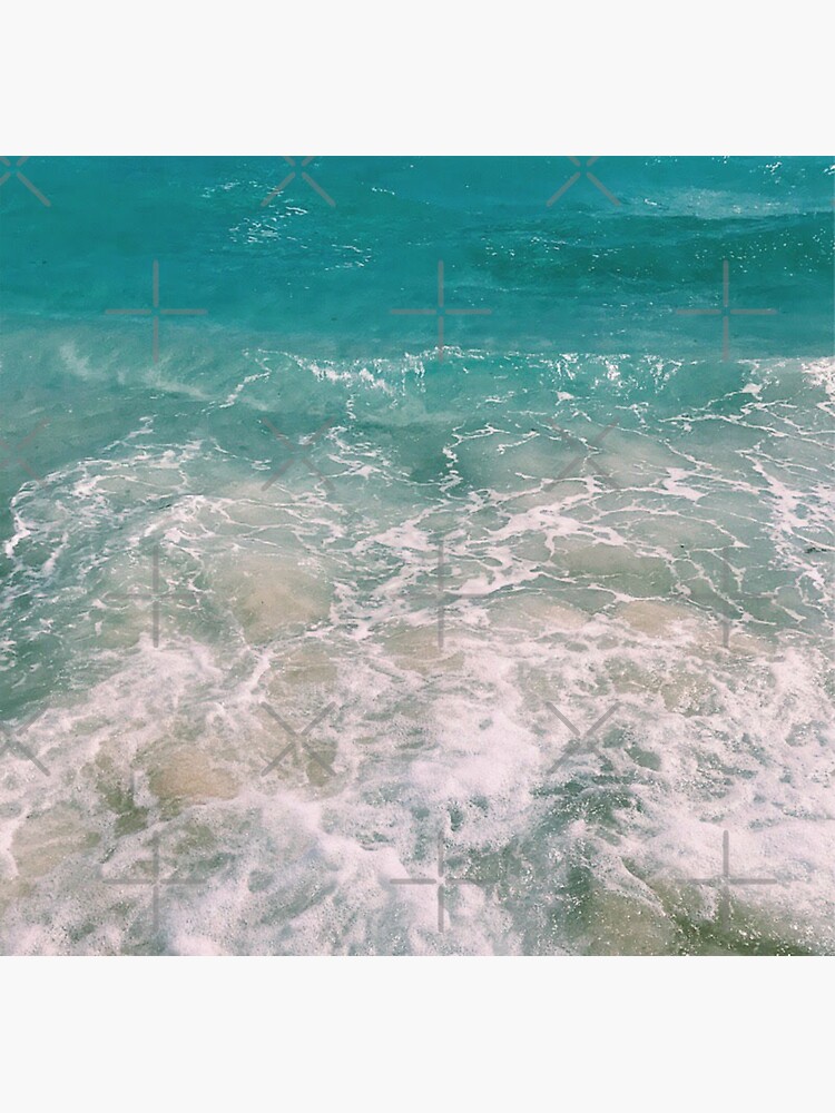 "Tidal Waves " Sticker for Sale by Kotsos-Art | Redbubble