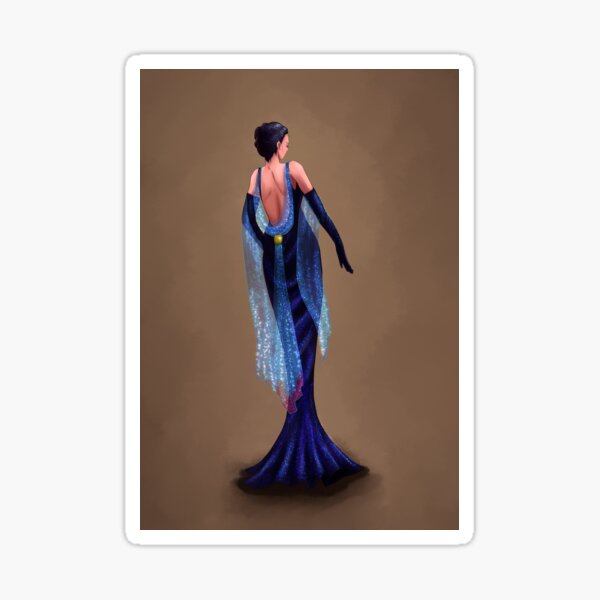 "Nightshade - With Texture" Sticker for Sale by a-ka-neArt | Redbubble