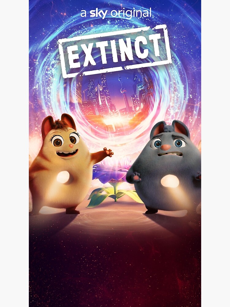 "Extinct Movie 2021" Poster for Sale by Funny-Quote | Redbubble